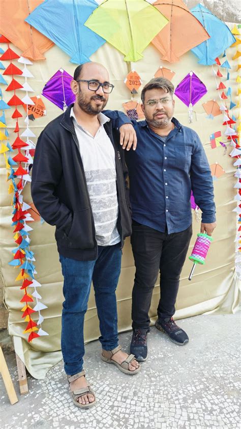 celebrating kite festival at msbc group discover msbc harish gorsiya