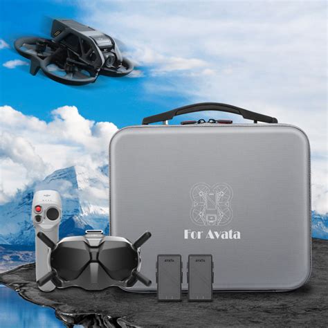 Portable Messenger Bag Suitcase Carrying Case Compatible For Dji Avata Fpv Glasses V2 Integrated
