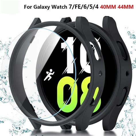 เคสนาฬิกา Samsung Galaxy Watch 7 Fe 6 40mm 44mm เคสpc ฟิล์มกระจก กรอบกันรอยนาฬิกา ซัมซุง Watch7