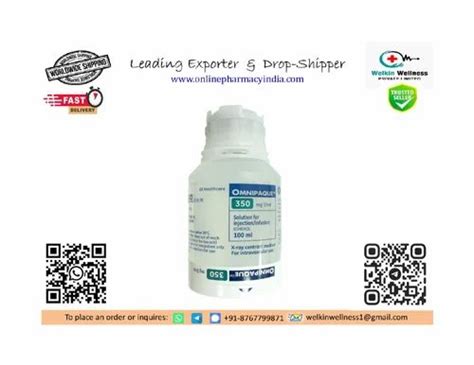 350mg Omnipaque Iohexol Injection At ₹ 1520vial Jaripatka Nagpur