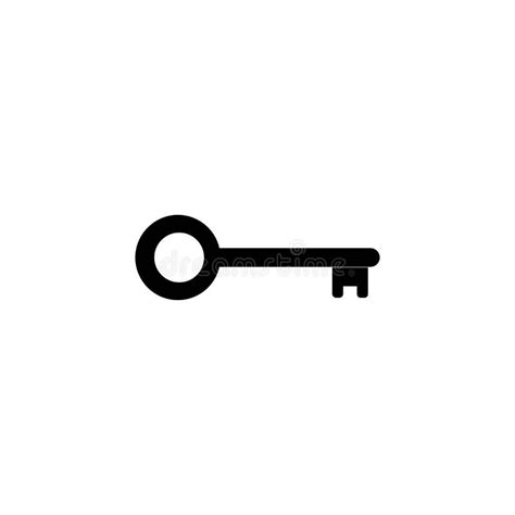 Key Logo Icon Vector Stock Illustration Illustration Of Simple 259681556