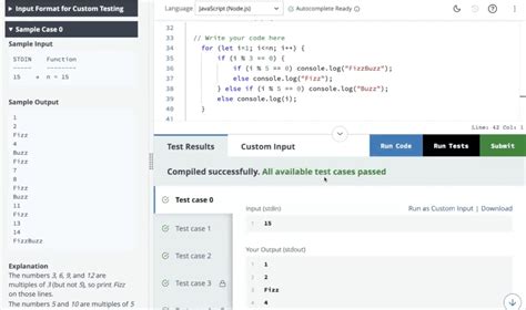 Assessment Science Hackerrank