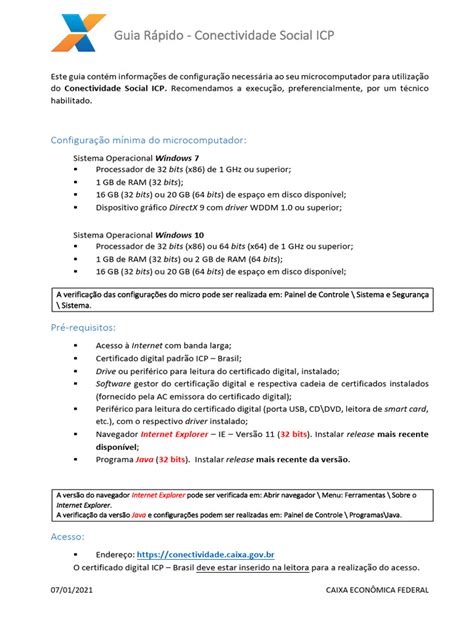 Guiaconfiguracoesconectividadesocialicp Pdf