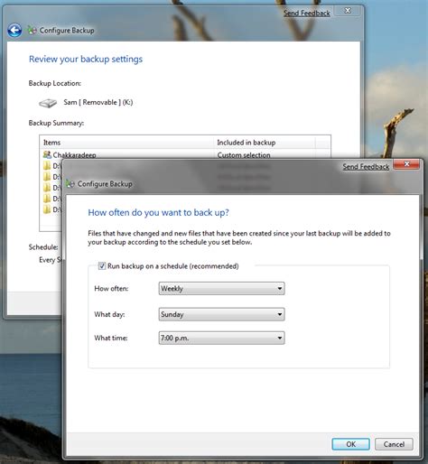 Windows 7 Windows Backup Overview Neowin