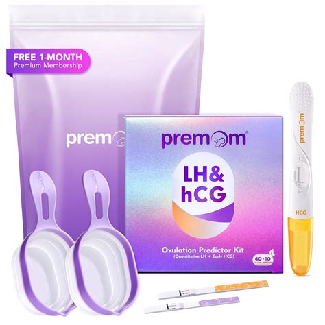 Premom Quantitative Ovulation And Pregnancy Test Kit 40 Lh