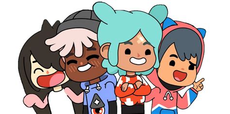 Toca Life Gang Sticker By Kgirlandfriends On Deviantart
