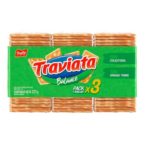 Galletitas Traviata Rex Sabor Original 96gr Supermercado Roldan
