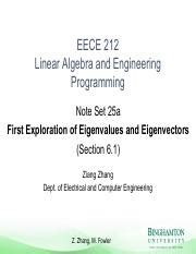 Exploring Eigenvalues And Eigenvectors In Linear Algebra And Course Hero