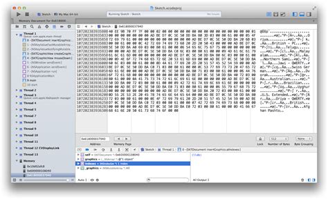 Xcode How To Print The Contents Of A Memory Address Using Lldb