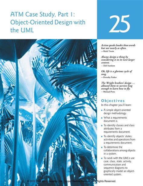 Atm Case Study Part 1 Object Oriented Design With The Docslib