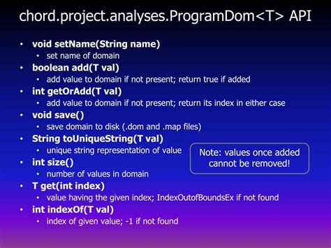Ppt Chord A Versatile Platform For Program Analysis Powerpoint
