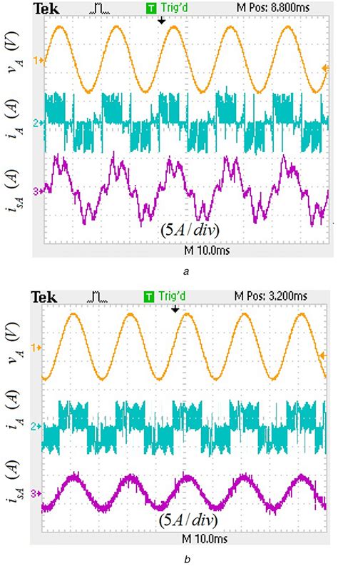 Experimental Waveforms Of Source Voltage Va Unfiltered Source Download Scientific Diagram