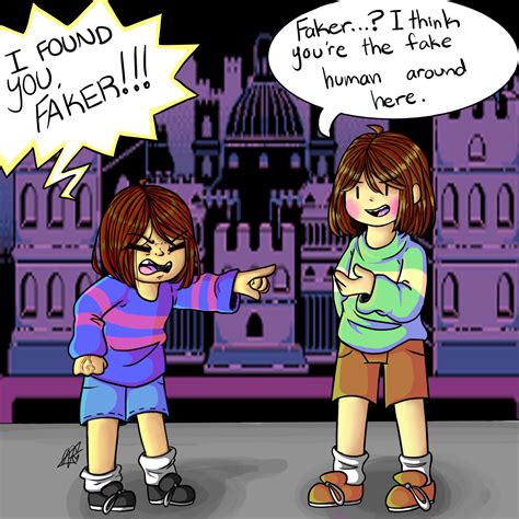 Frisk Chara Undertale персонажи Undertale фэндомы картинки гифки прикольные