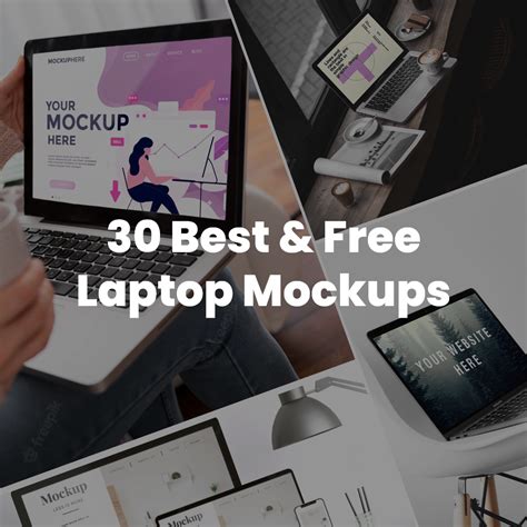 30 Best Free Laptop Mockups For 2022 Inspiration Productivity For Everyone