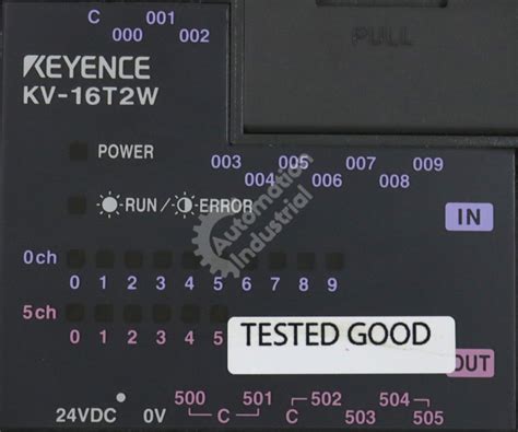 Kv 16t2w By Keyence Super Small Programmable Logic Controller Kv Plc S