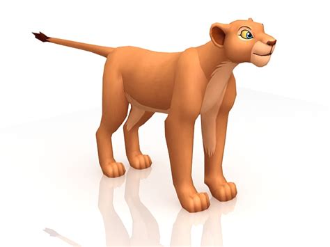 Download Adult Nala In Lion King 3d Model 3d Models Free