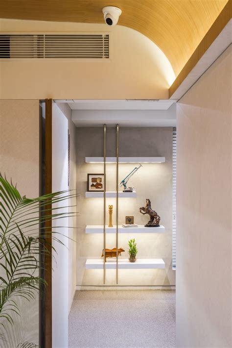 Ahmedabads Advanced Office Brings A Fluid Flair With Parametric Design