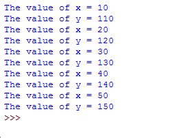 Python For Loop