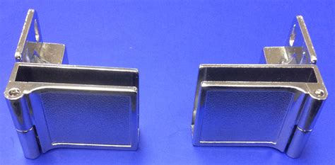 5260 Bp All Metal Inset Glass Door Hinge Set Brass Atlantic Hardware Llc