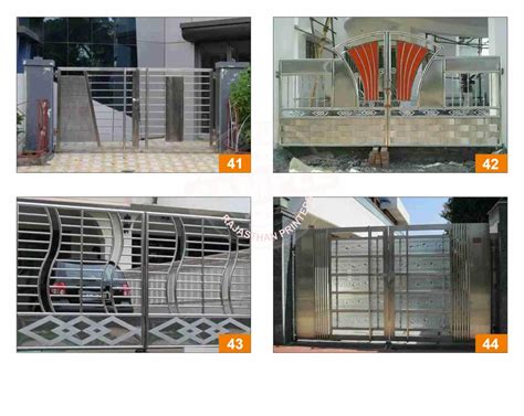 Simple Stainless Steel Wpc Gate For Home At ₹ 950 Sq Ft In Chennai Id 2854332794112