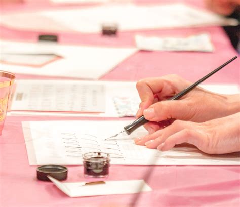 Modern Calligraphy For Beginners At Halcyon Dallas Sip And Script