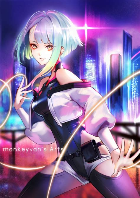 Lucy Cyberpunk And 1 More Drawn By Monkeyyan Danbooru