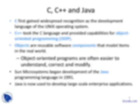 Introduction Programming Using C Sharp Lecture Slides Slides