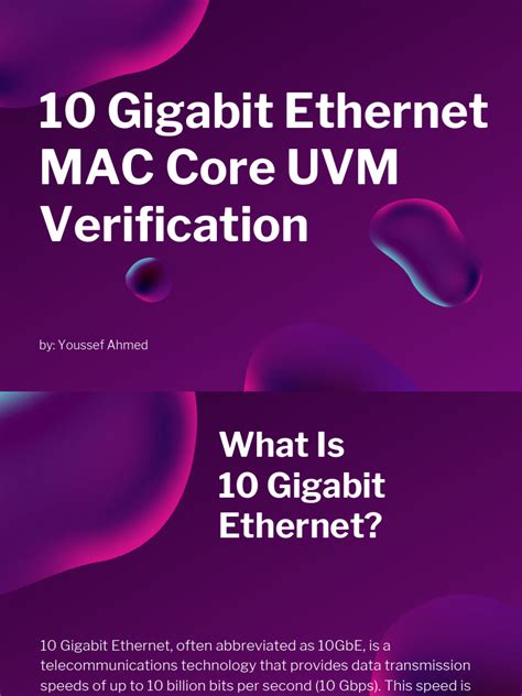 10 Gigabit Ethernet Mac Core Uvm Verification Pdf Ethernet Computer Network