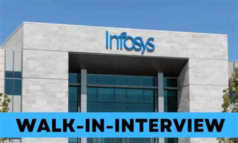 Infosys Walk In Interview 2025 Recruitment Entry Level Jobs Apply