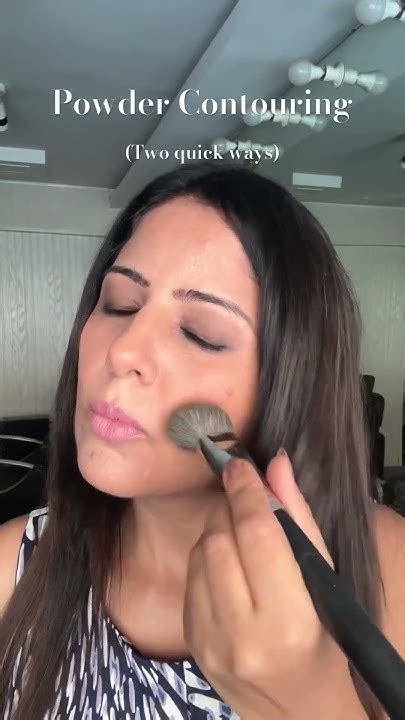 Flawless Powder Contouring Placement Both Ways Are Correct Its What