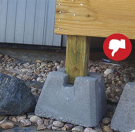 Deck Post In Ground No Concrete At Harry Teal Blog