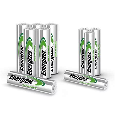 Energizer Recharge Power Plus Aa 6 And Aaa 4 Batteries
