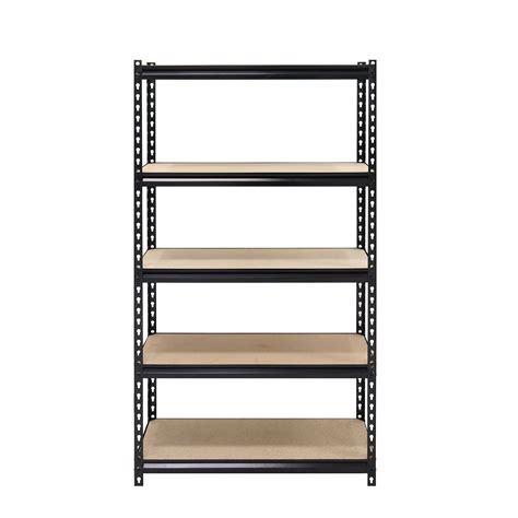 Muscle Rack 30w X 12d X 60h 5 Tier Steel Shelving 500 Lbs