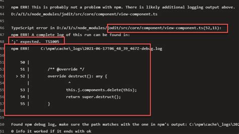 Typescript Error In Nodemodulesjoditsrccorecomponentview