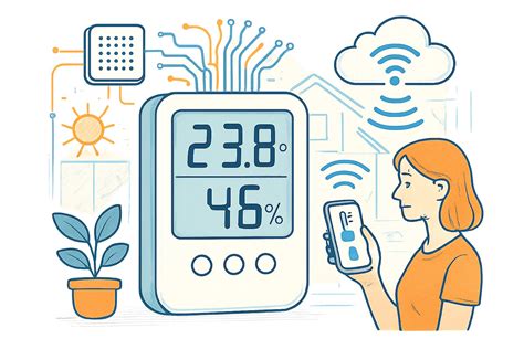 🌡️ 디지털 온습도계의 센서 작동 원리와 생활 속 스마트 측정 기술
