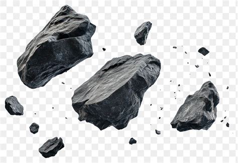 Png Dark Rocks Debris Flying Free Png Rawpixel