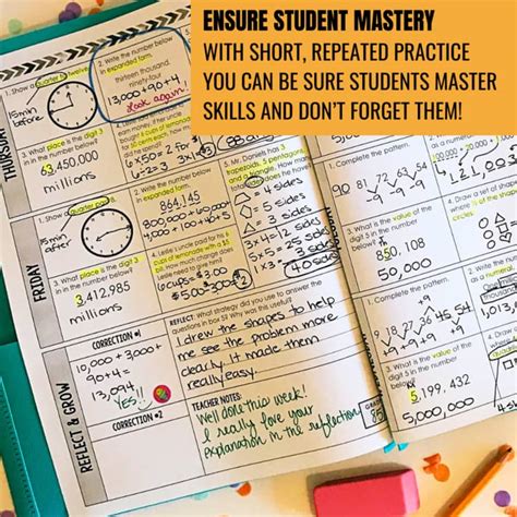 Grade 3 Math Review Spiral Warm Up Daily Bell Ringers Morning Work Bellwork