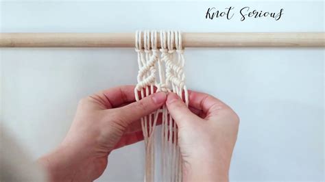 Macrame Pattern Tutorial No 1 YouTube