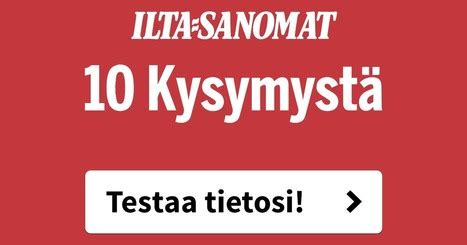 Ilta Sanomat 10 Kysymystä 10 Kysymystandau