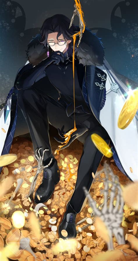 Pantalone Genshin Impact Drawn By Mmmgnsn Danbooru