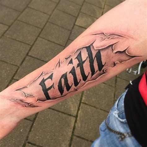 Faith Tattoos For Men