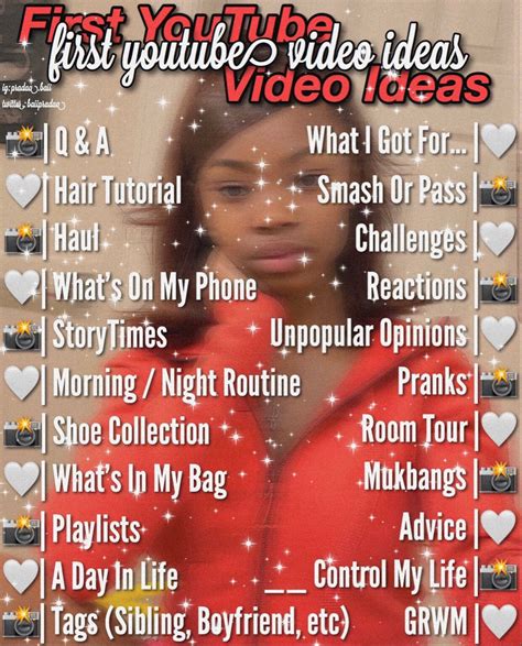 Youtube Video Ideas Artofit