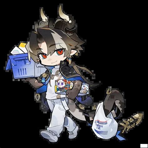 明日方舟×罗森联动qq人 抠图修复 小红书 花瓣网