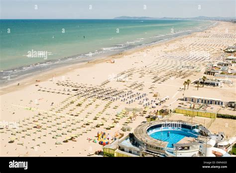 Rimini Italy Italian Beach Beaches Emilia Romagna Region Adriatic Sea Resort Resorts East Coast