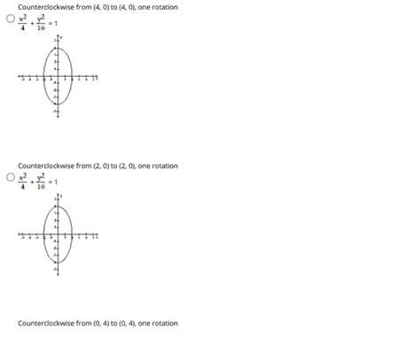 Solved 1 Points Parametric Equations And And A Parameter