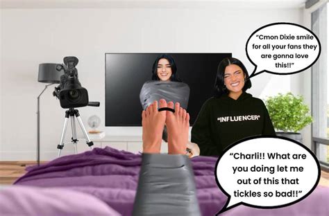 Dixie Damelio Captured By Charli Real Feet Used By Fdfakez On Deviantart