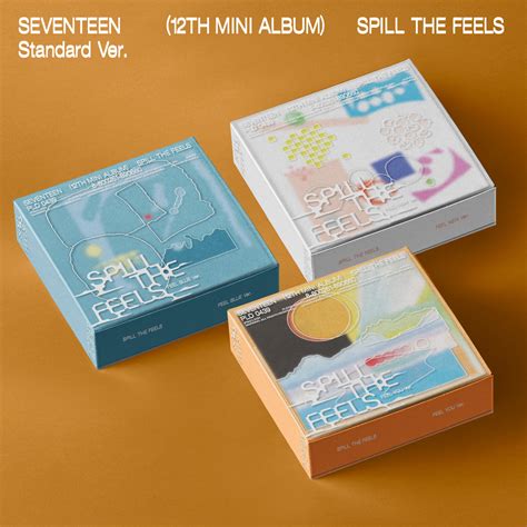 Seventeen Spill The Feels 12th Mini Album Standard Set Cokodive
