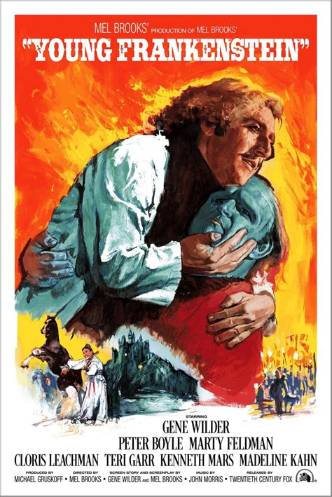 Young Frankenstein 1974 [1300x1900] By Mark Eastbrook R Movieposterporn