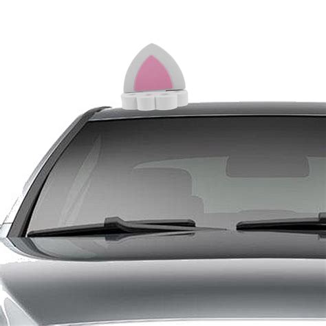 Bestyash 2pcs Adorable Cat Ears For Car Roof Decoration Unique Cute
