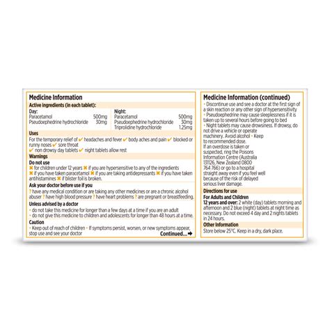 Codral Original Day And Night Tablets 24 Pack Pse Codral® New Zealand